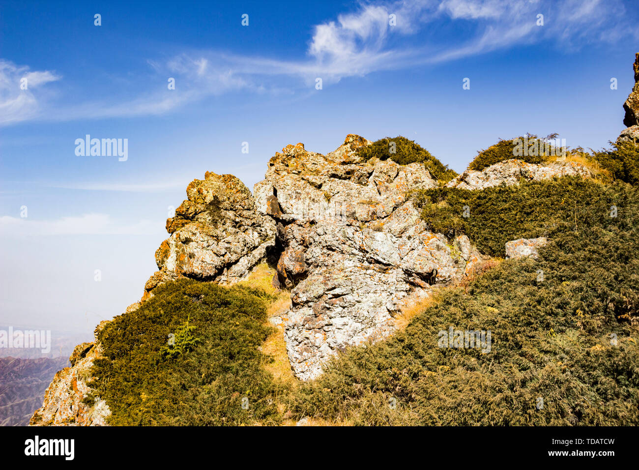 A grotesque rock Stock Photo - Alamy