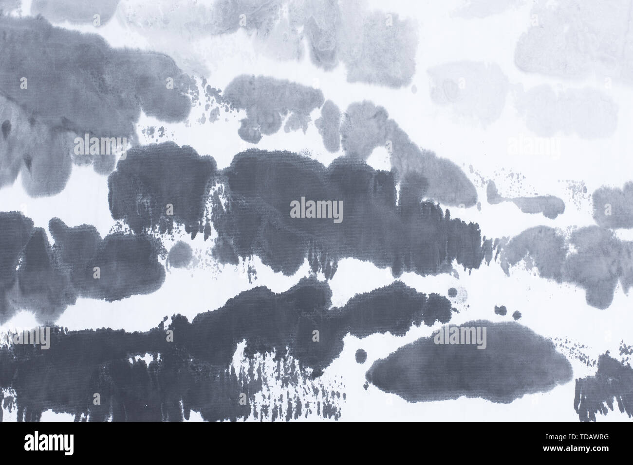 Abstract landscape ink background Stock Photo - Alamy