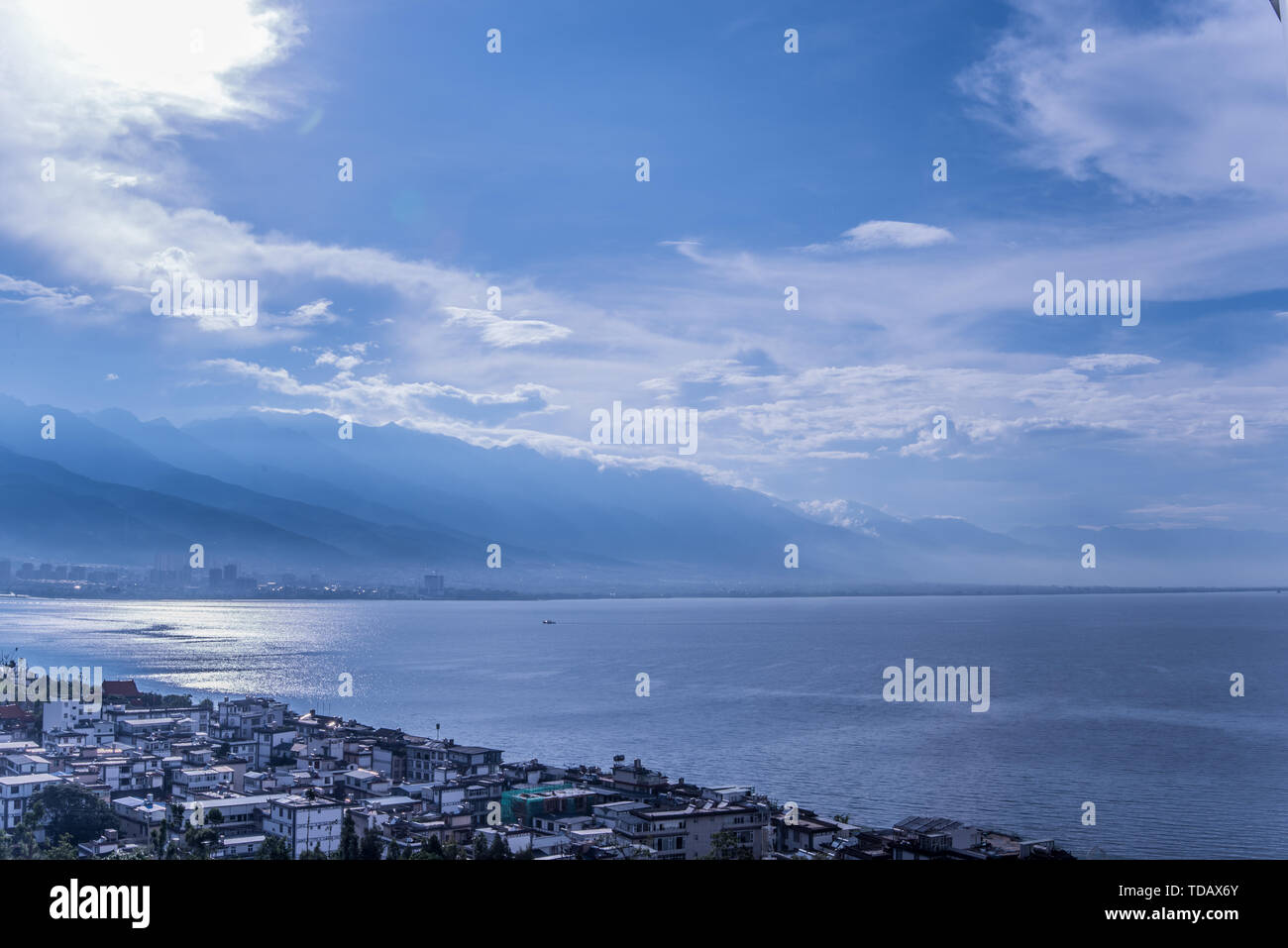 View erhai lake dali hi-res stock photography and images - Alamy
