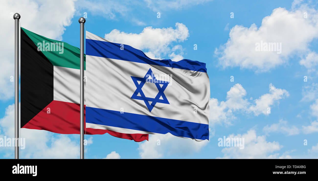 Israel kuwait flag hi-res stock photography and images - Alamy