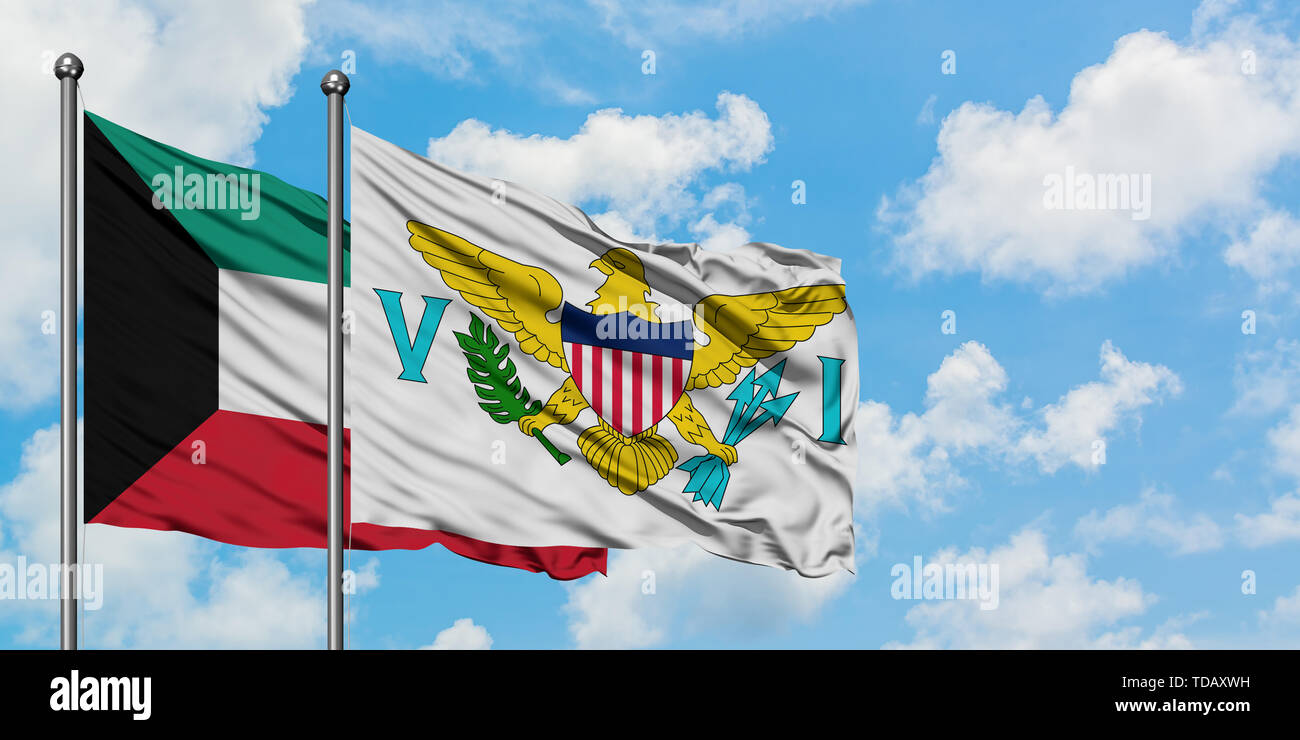 Kuwait united states flag hi-res stock photography and images - Alamy