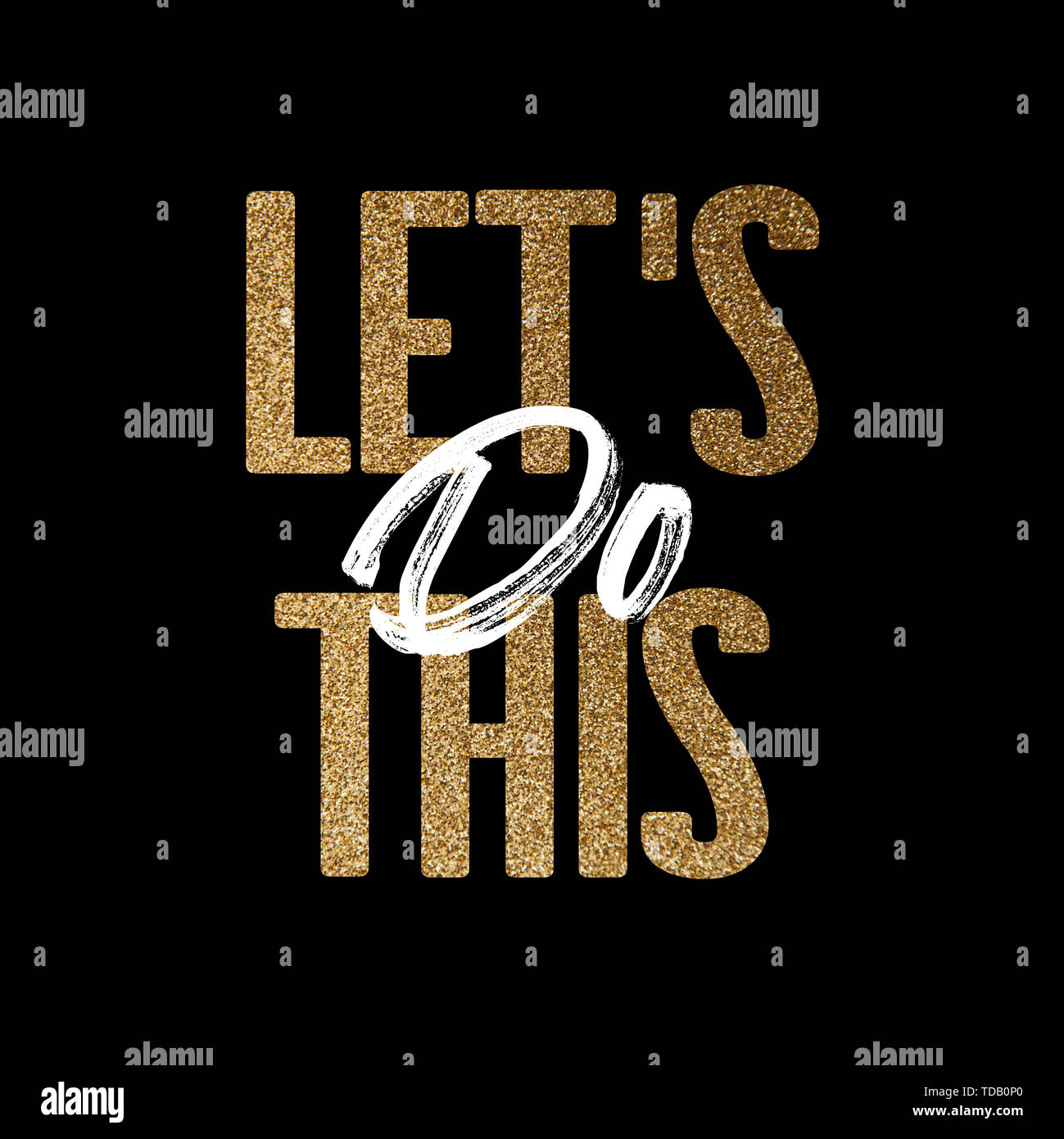 Inspirational gold background hi-res stock photography and images - Alamy