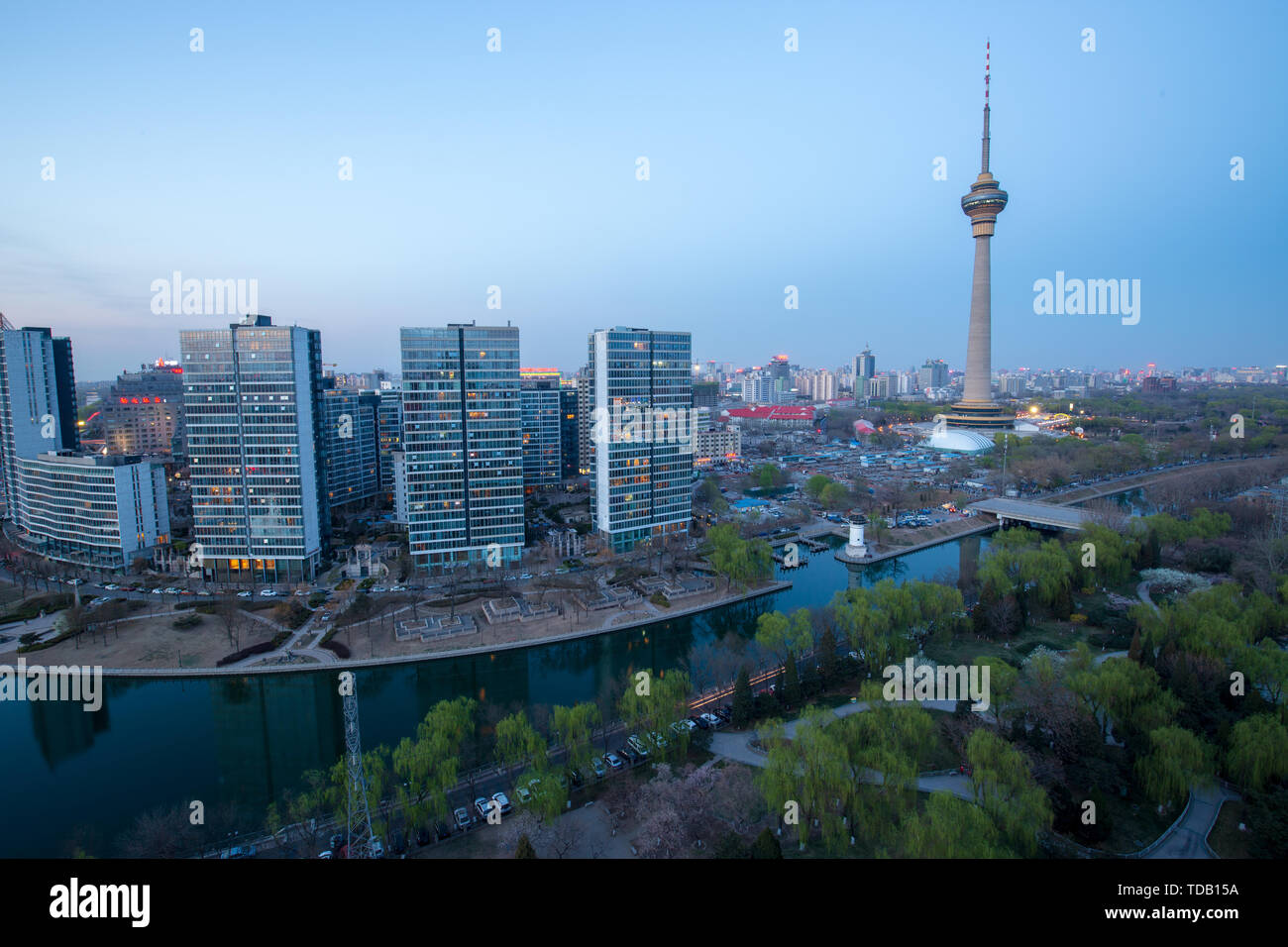 Beijing TV Tower Stock Photo - Alamy
