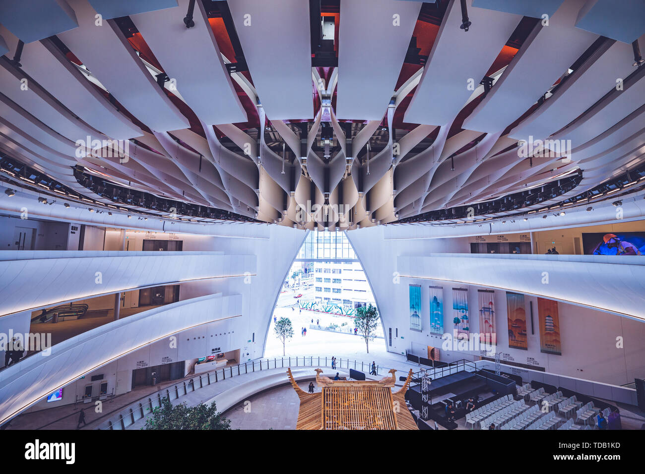 Hong Kong Opera Centre Stock Photo - Alamy