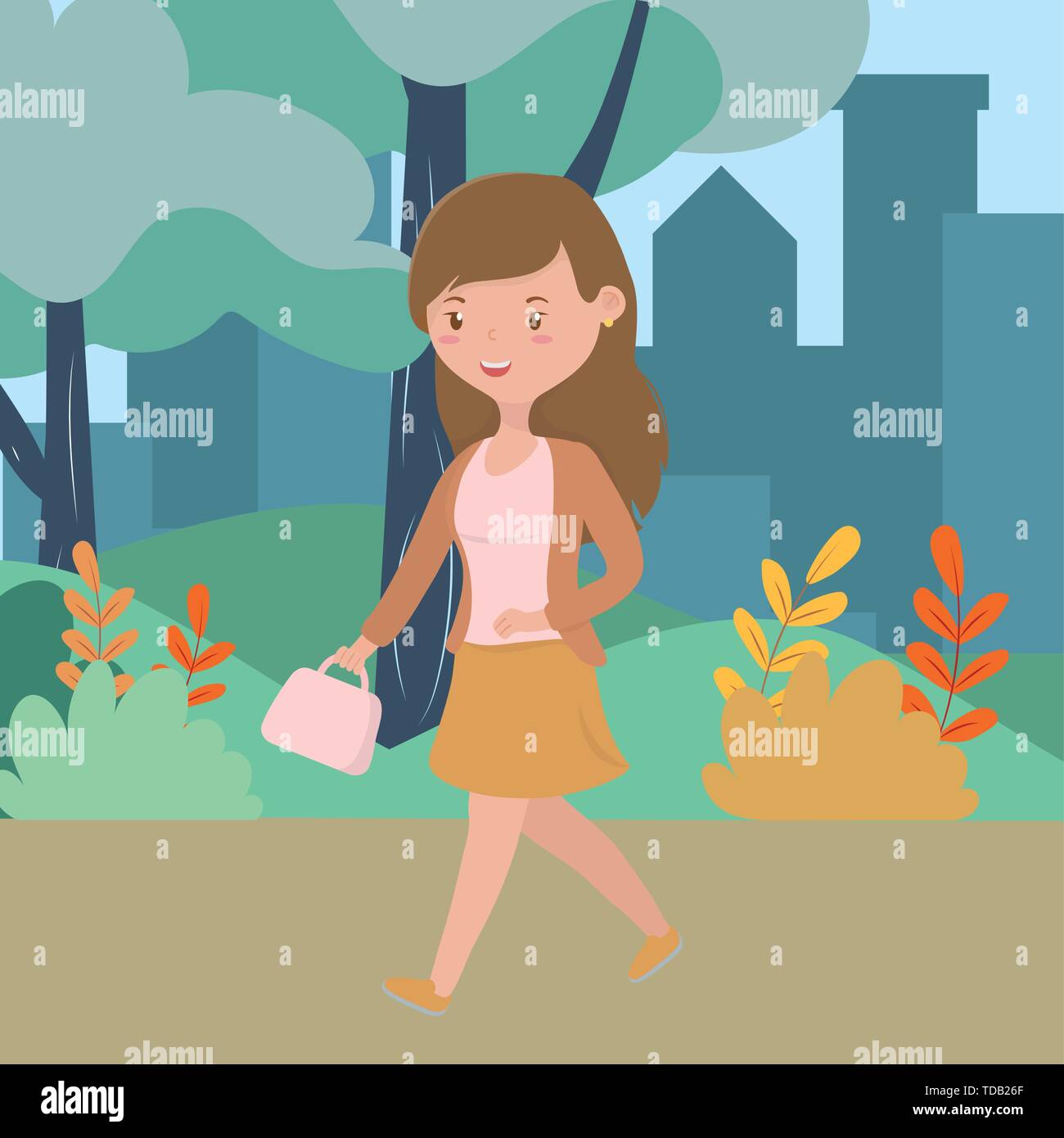 Avatar of a fashion woman cartoon design, Girl female person human and ...