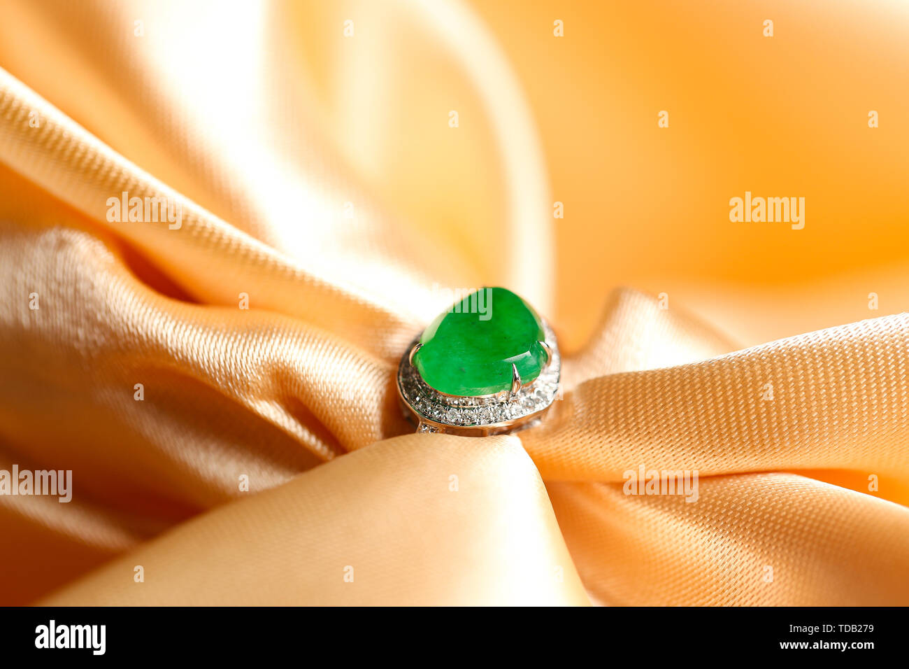 The emerald ring Stock Photo - Alamy