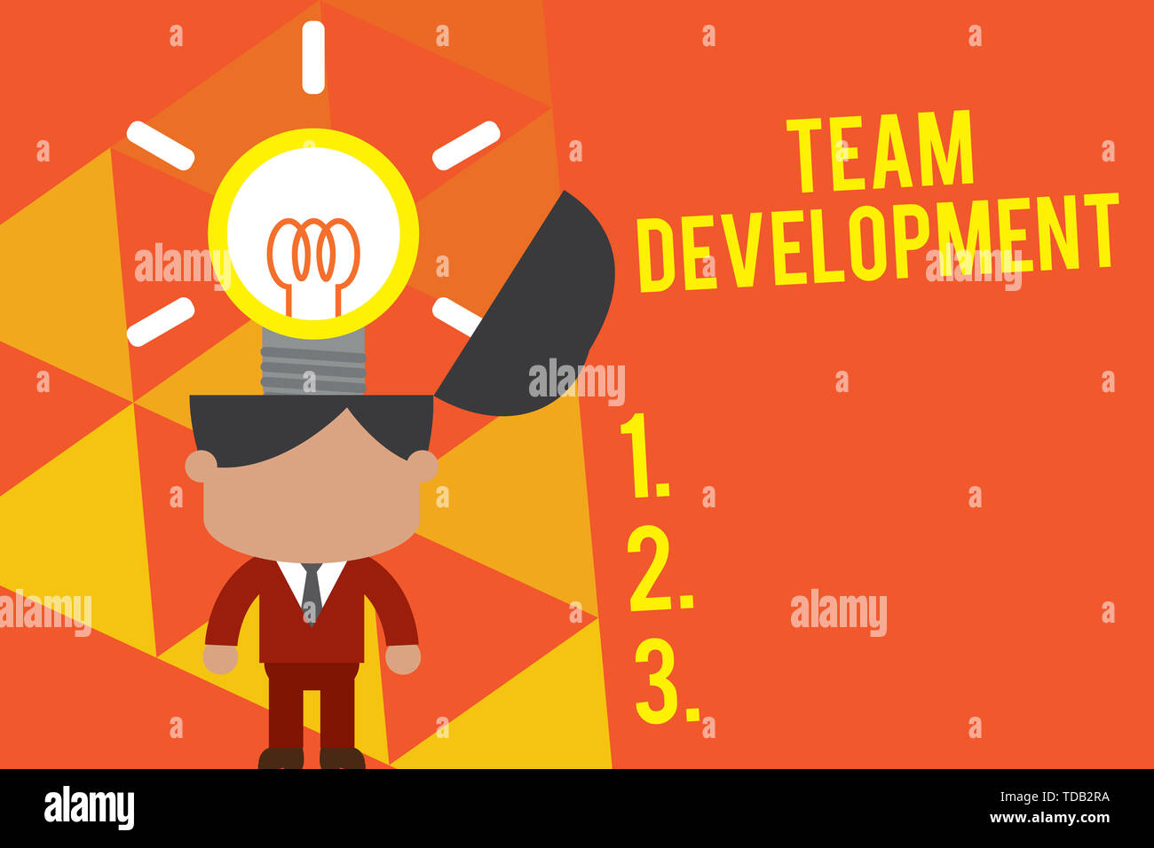 Handwriting text Team Development. Conceptual photo learn why and how ...