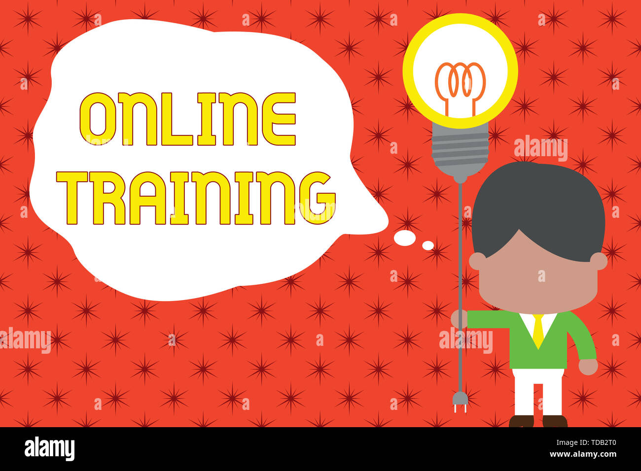 Word writing text Online Training. Business photo showcasing Take the ...