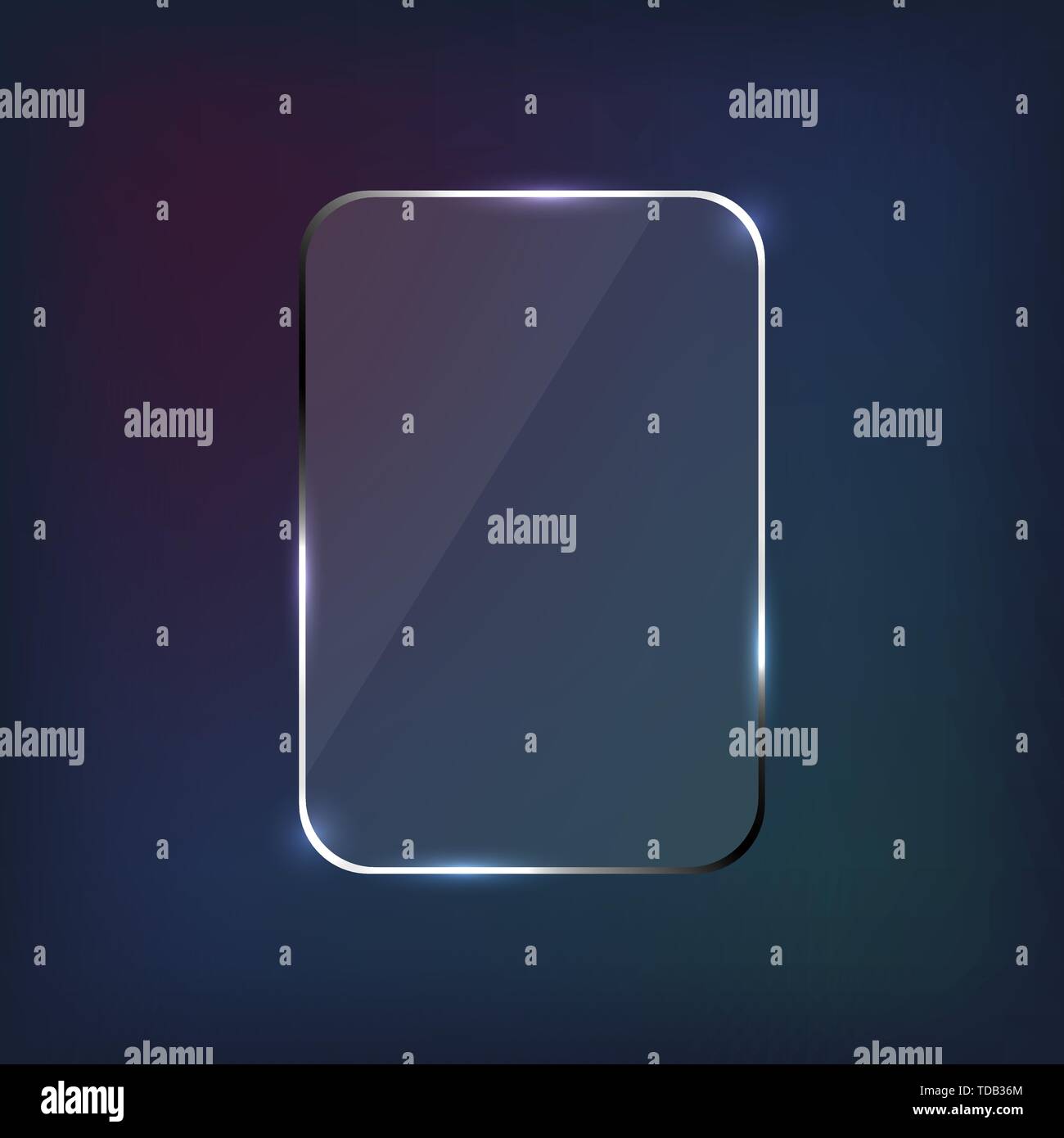 Glass light banner. Abstract vector illlustration back Stock Vector ...