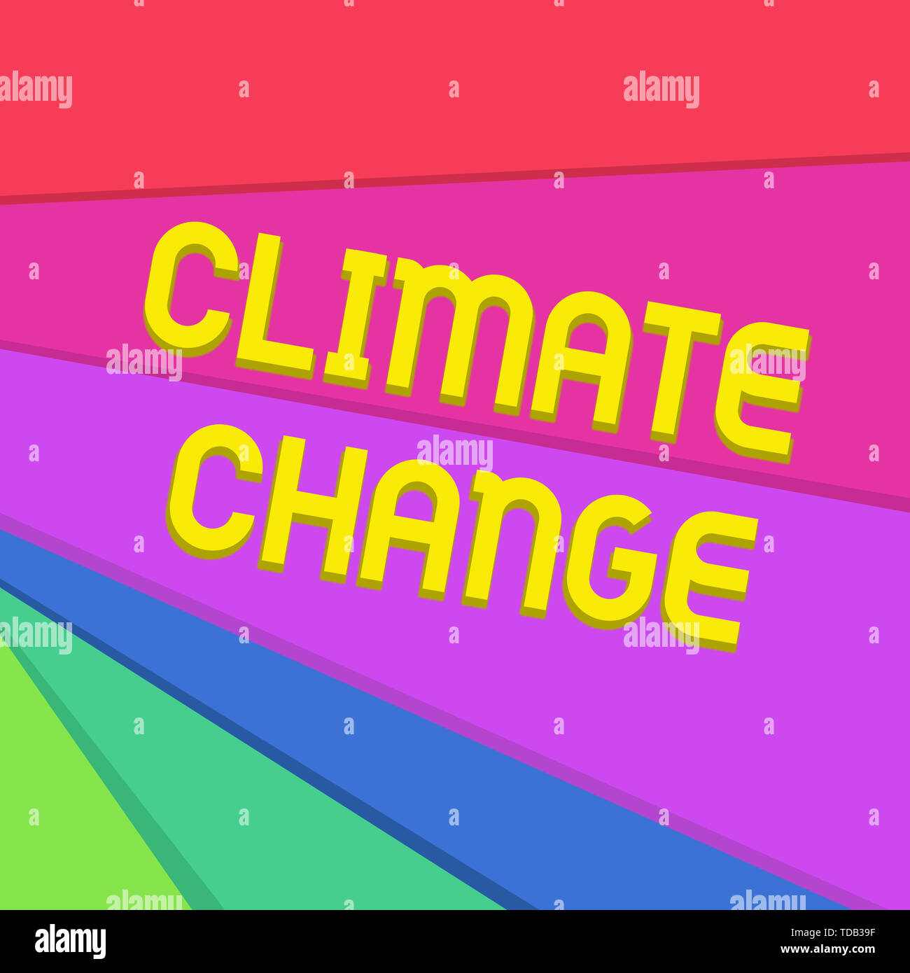 Handwriting text writing Climate Change. Conceptual photo Increase in ...