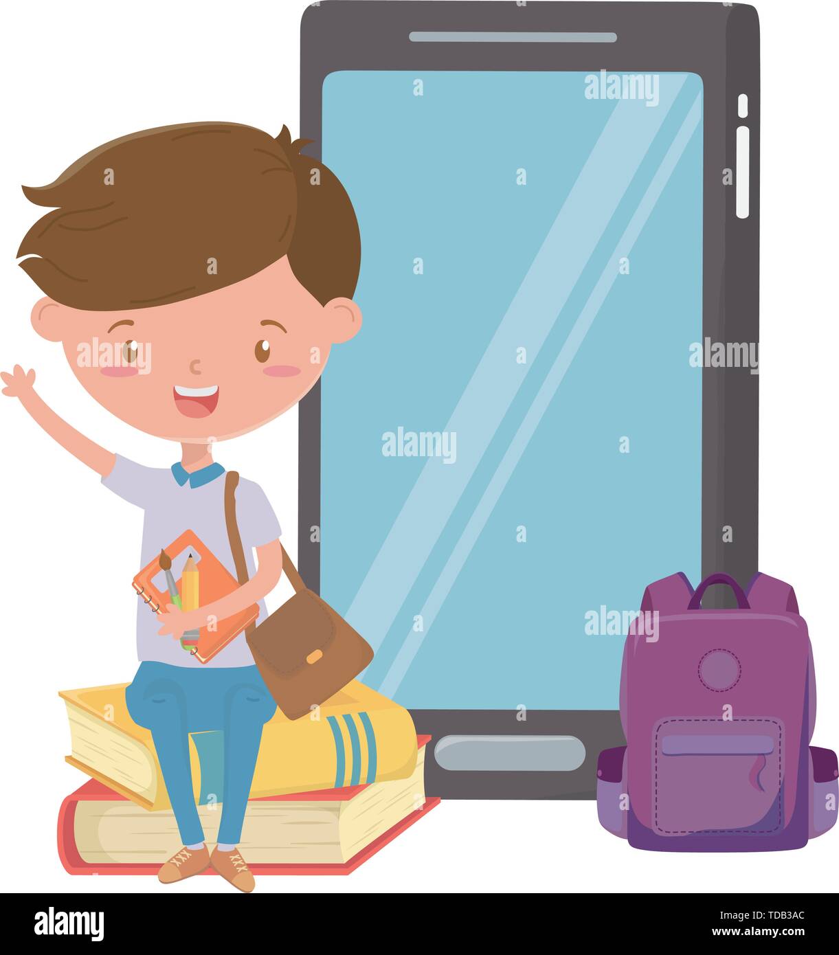 Boy kid design, School education learning knowledge study and class ...