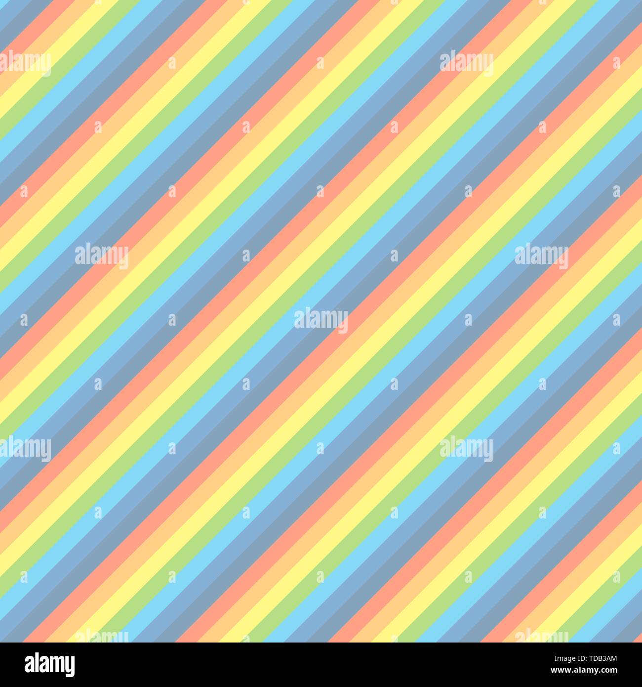 Rainbow line pattern colorful background. Vector illustration Stock ...
