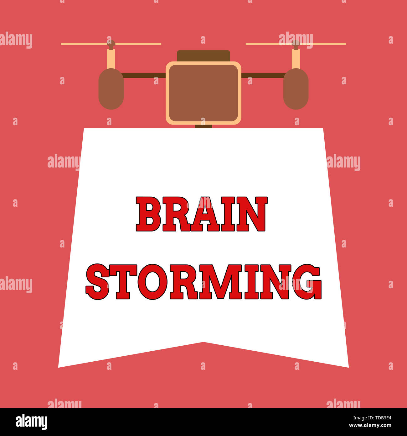 Writing note showing Brain Storming. Business concept for Stimulating ...