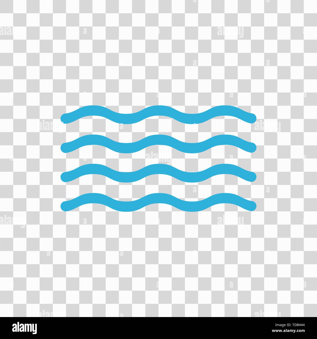 Wave pattern background. nature flat style. Vector Stock Vector Image ...