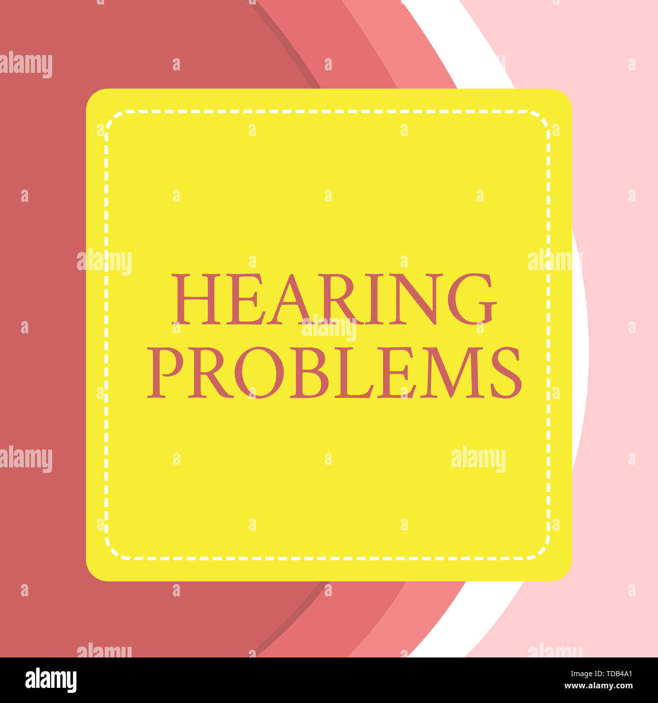 Word writing text Hearing Problems. Business photo showcasing is ...