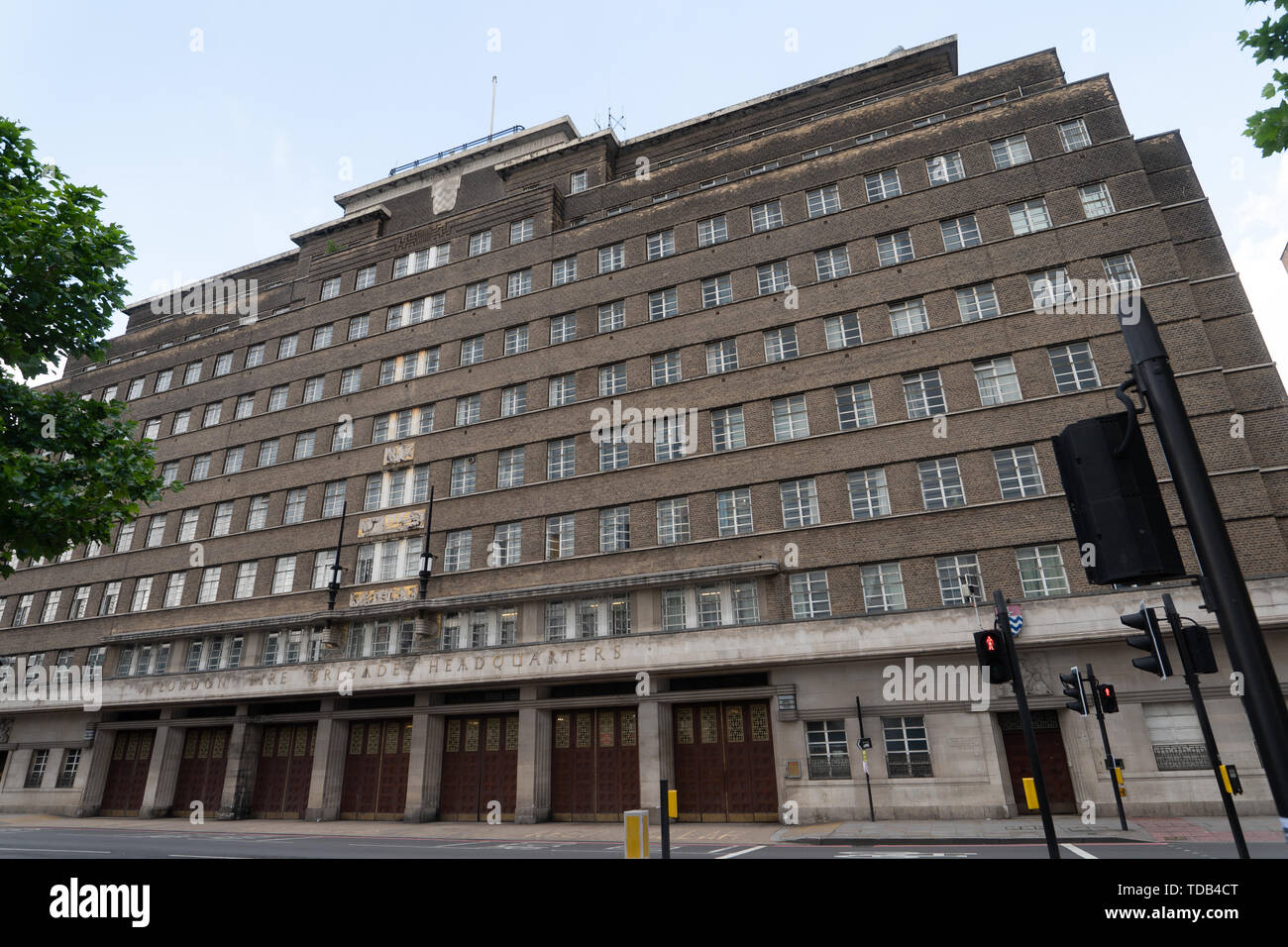 The old London Fire Brigade Headquarters. From an Open City ...