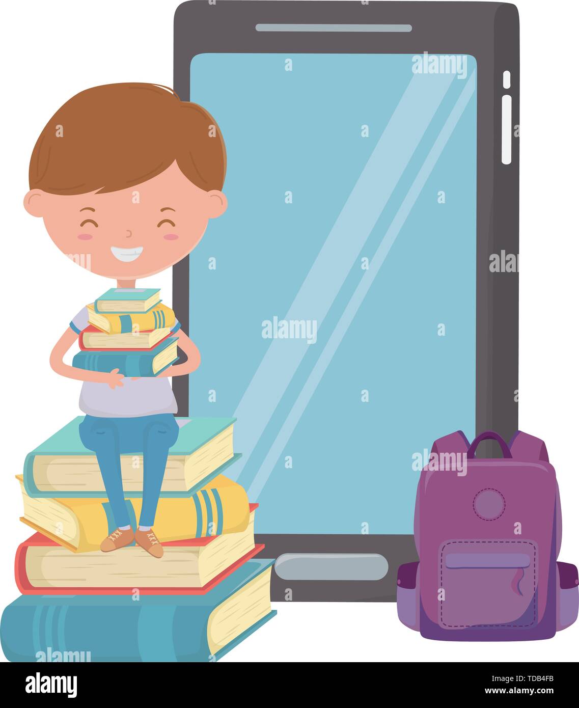 Boy kid design, School education learning knowledge study and class ...