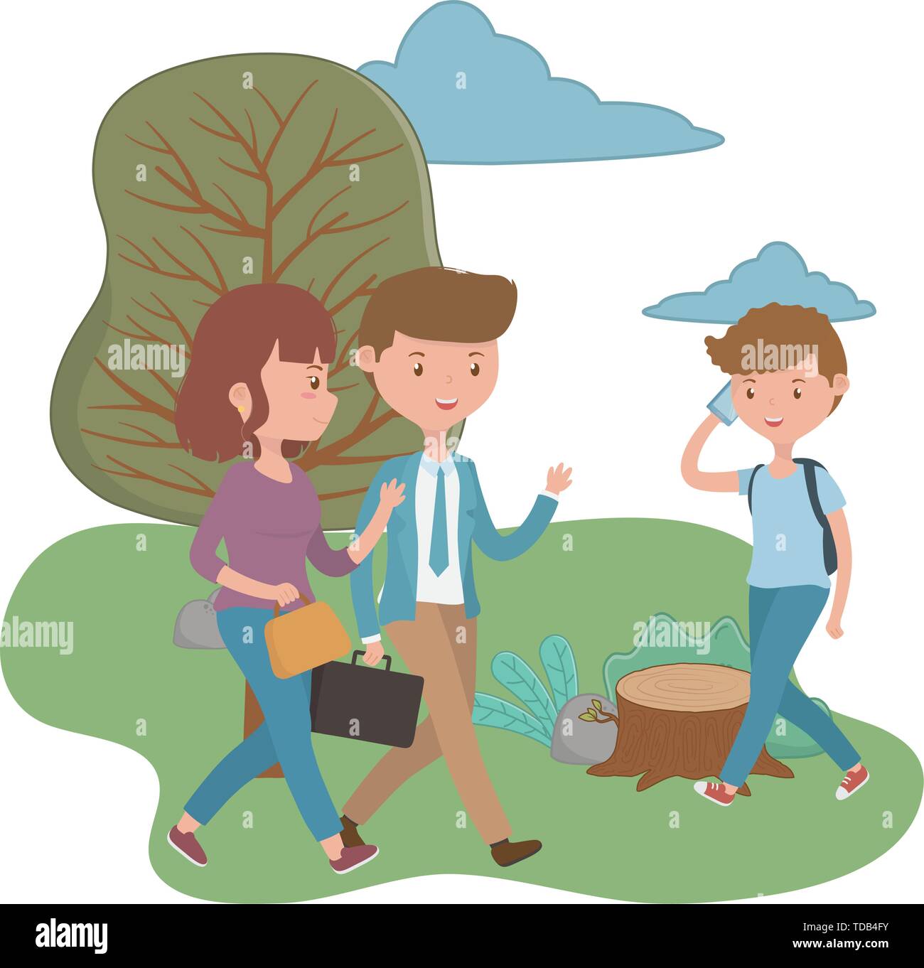 Woman and man cartoons design, Person people human profile and user ...