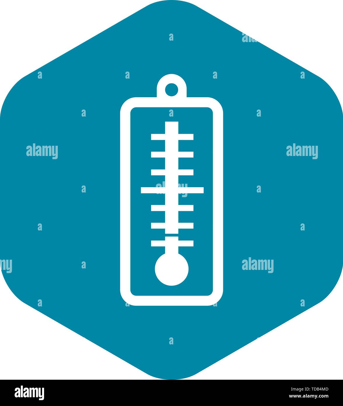 Thermometer indicates low temperature icon Stock Vector Image & Art - Alamy