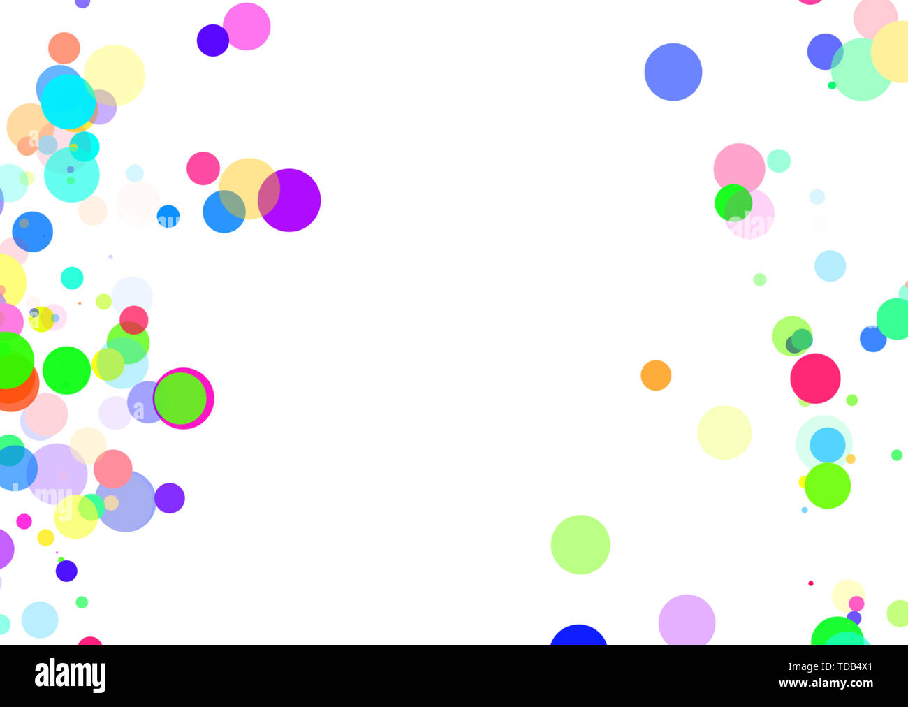 Color polka dot background material Stock Photo - Alamy