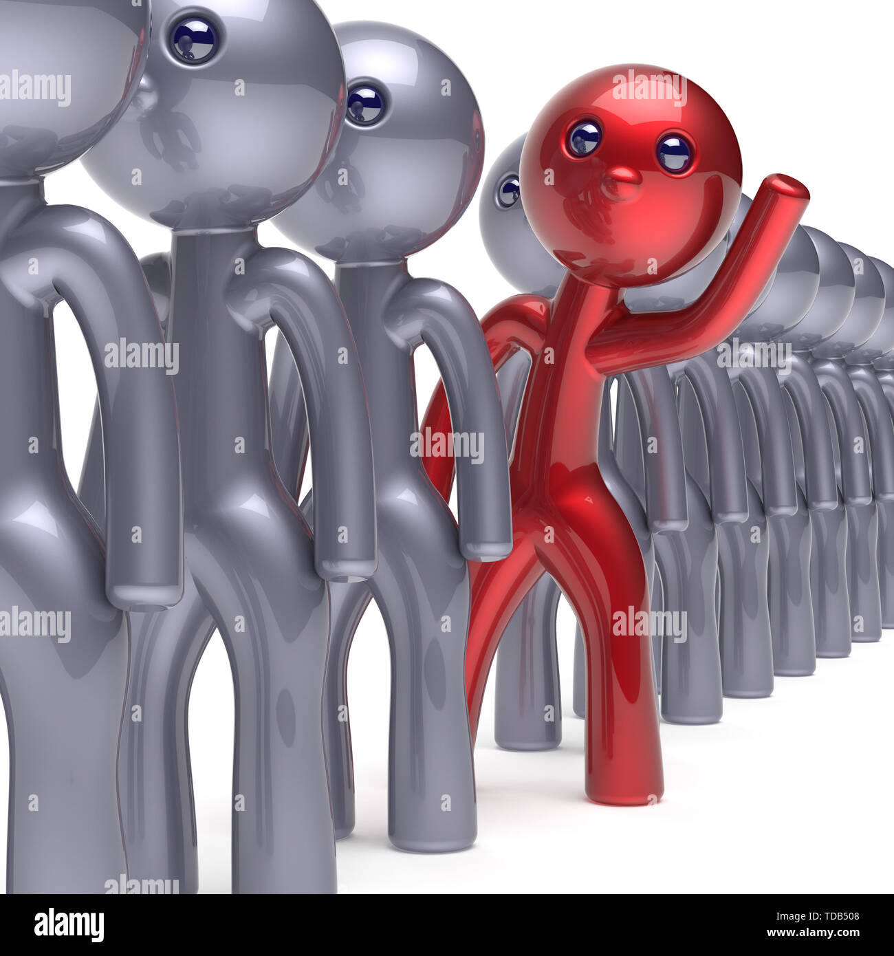 Man from crowd hi-res stock photography and images - Alamy