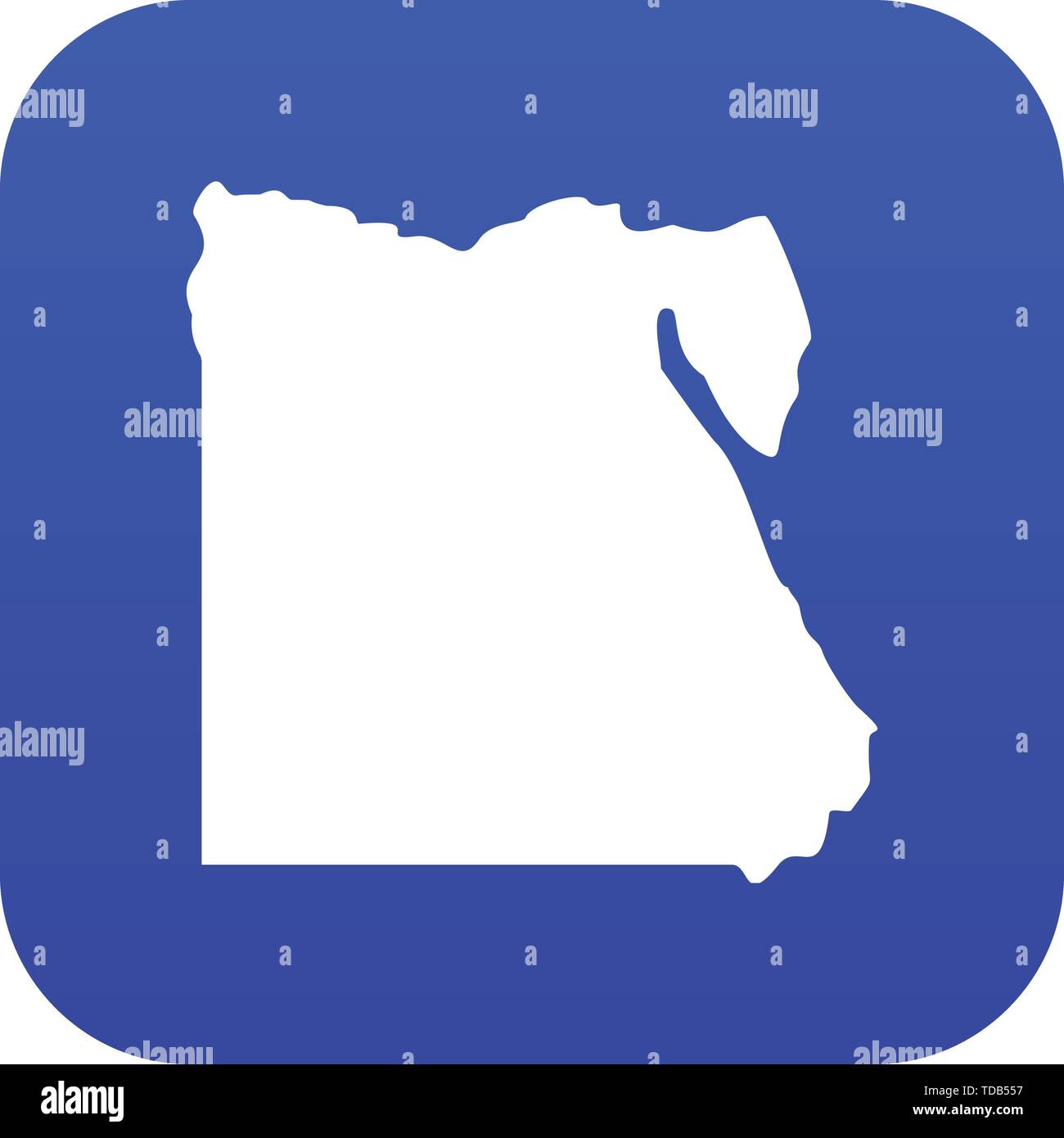 Map of Egypt icon digital blue Stock Vector Image & Art - Alamy