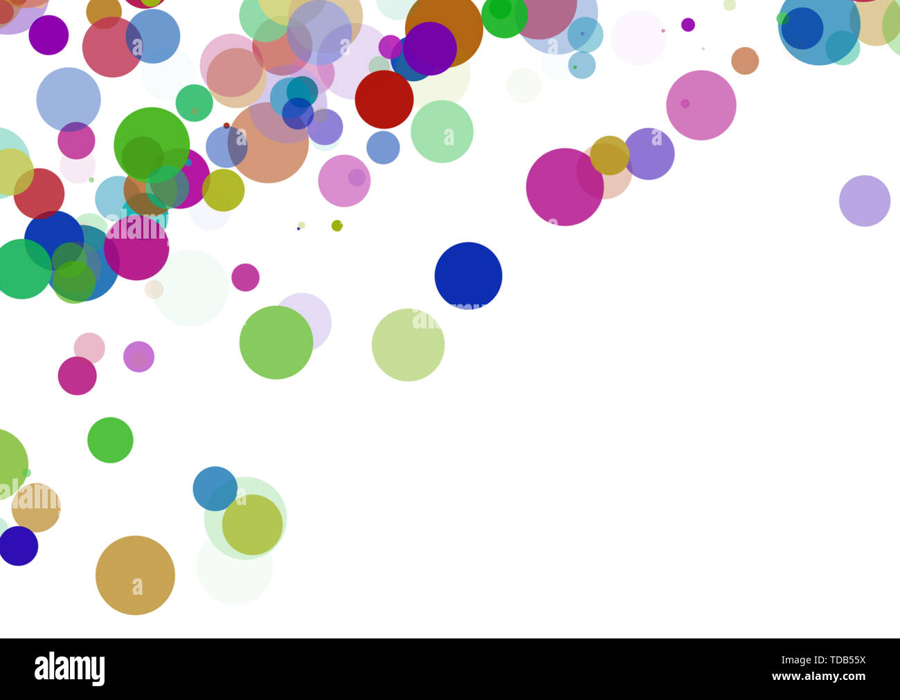 Color polka dot background material Stock Photo - Alamy