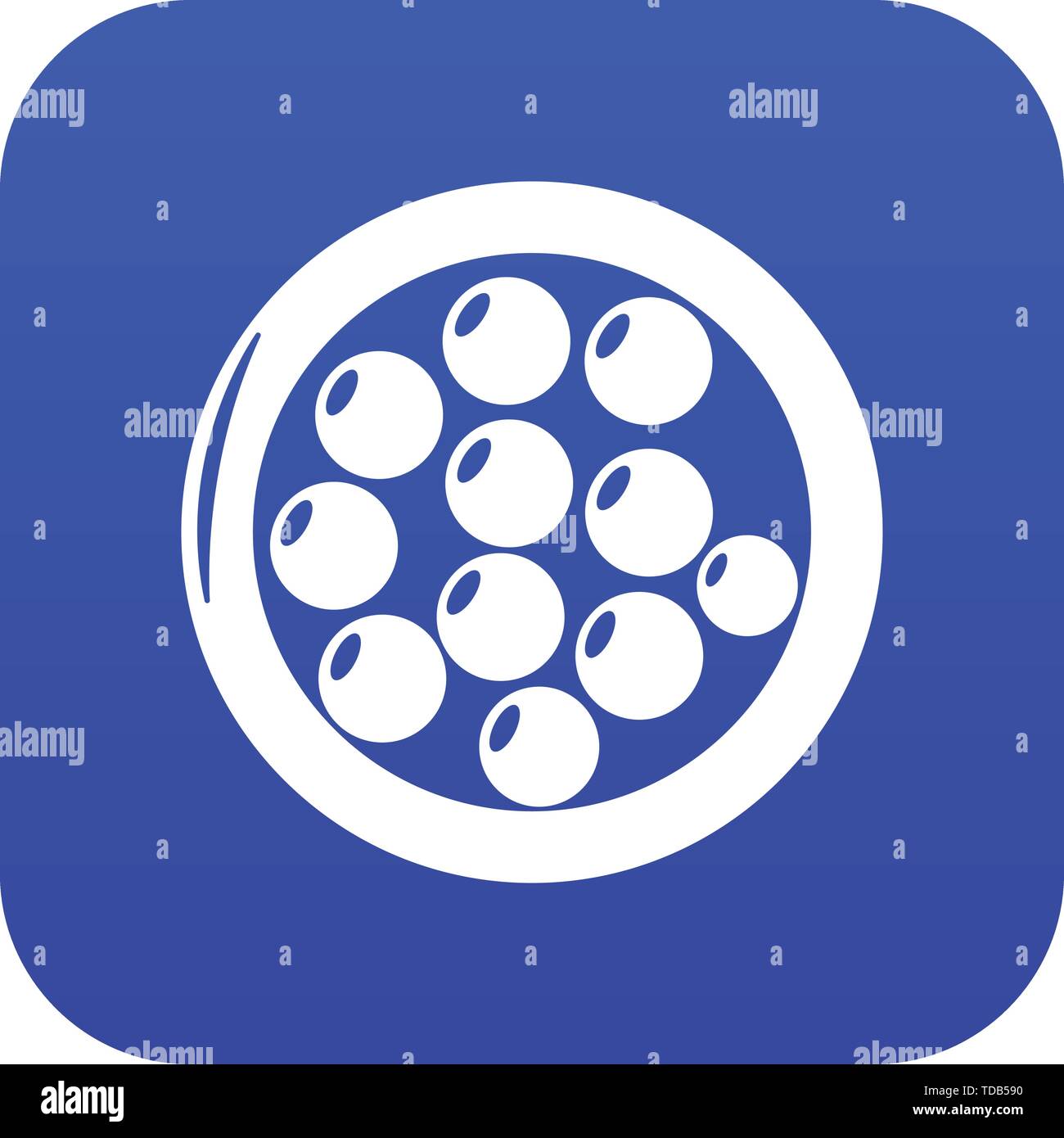 Dark blue powder Stock Vector Images - Alamy