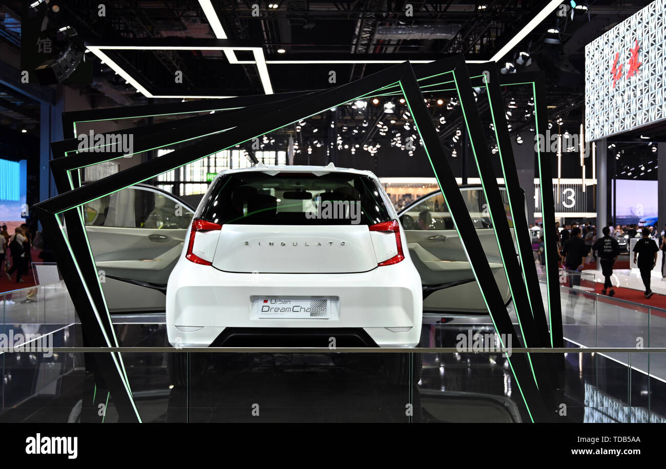 New models on display at the 2019 Shanghai International Auto Show ...