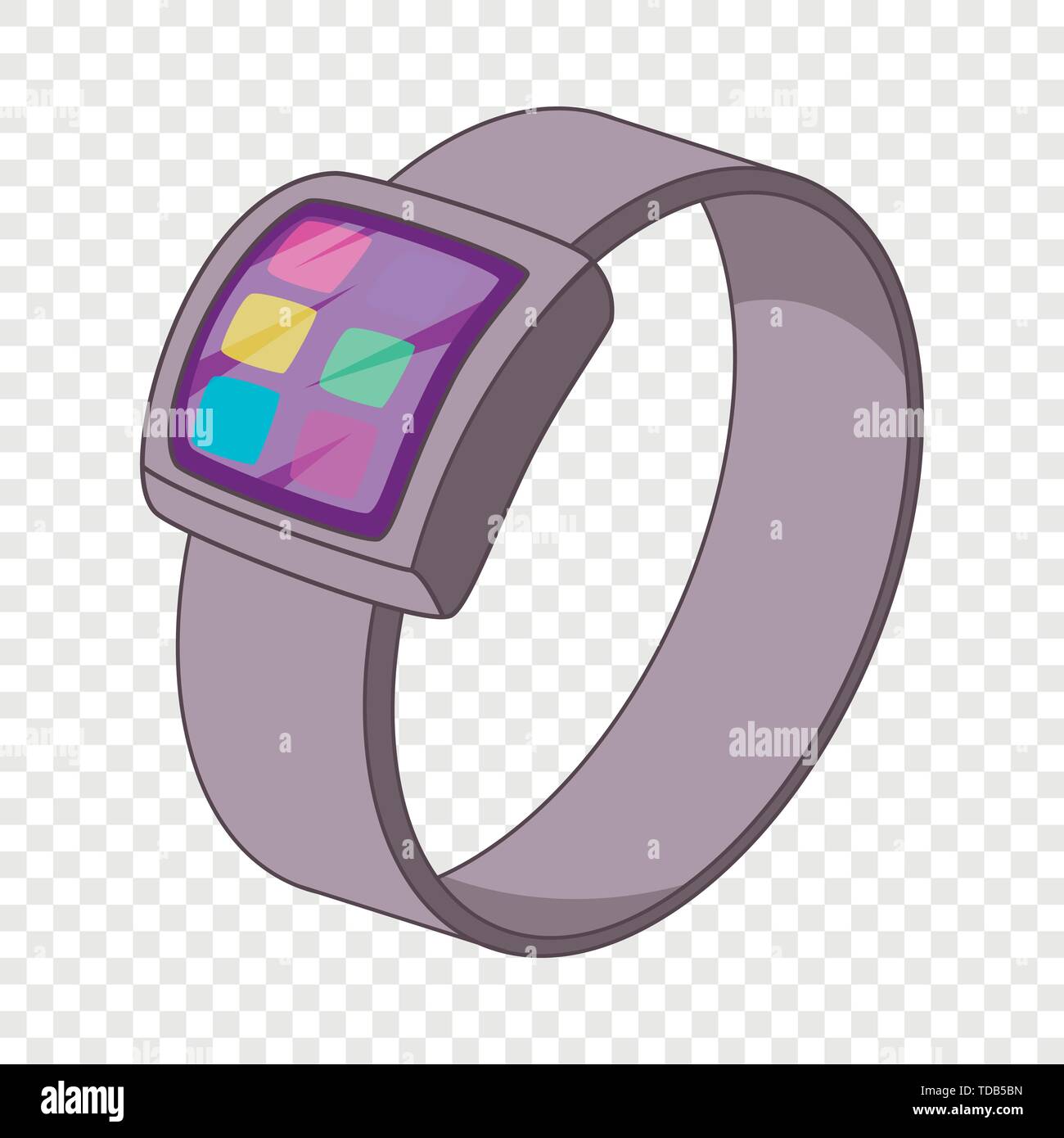 Smart watch icon, cartoon style Stock Vector Image & Art - Alamy