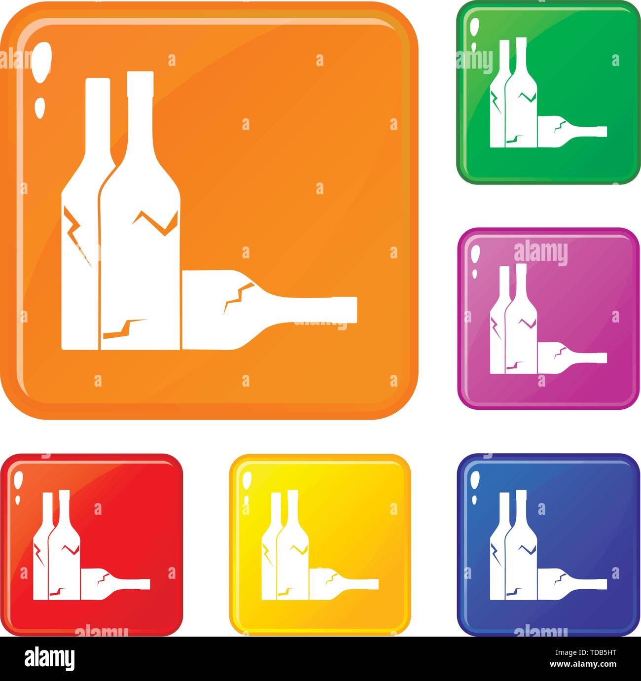 Opened bottles Stock Vector Images - Alamy