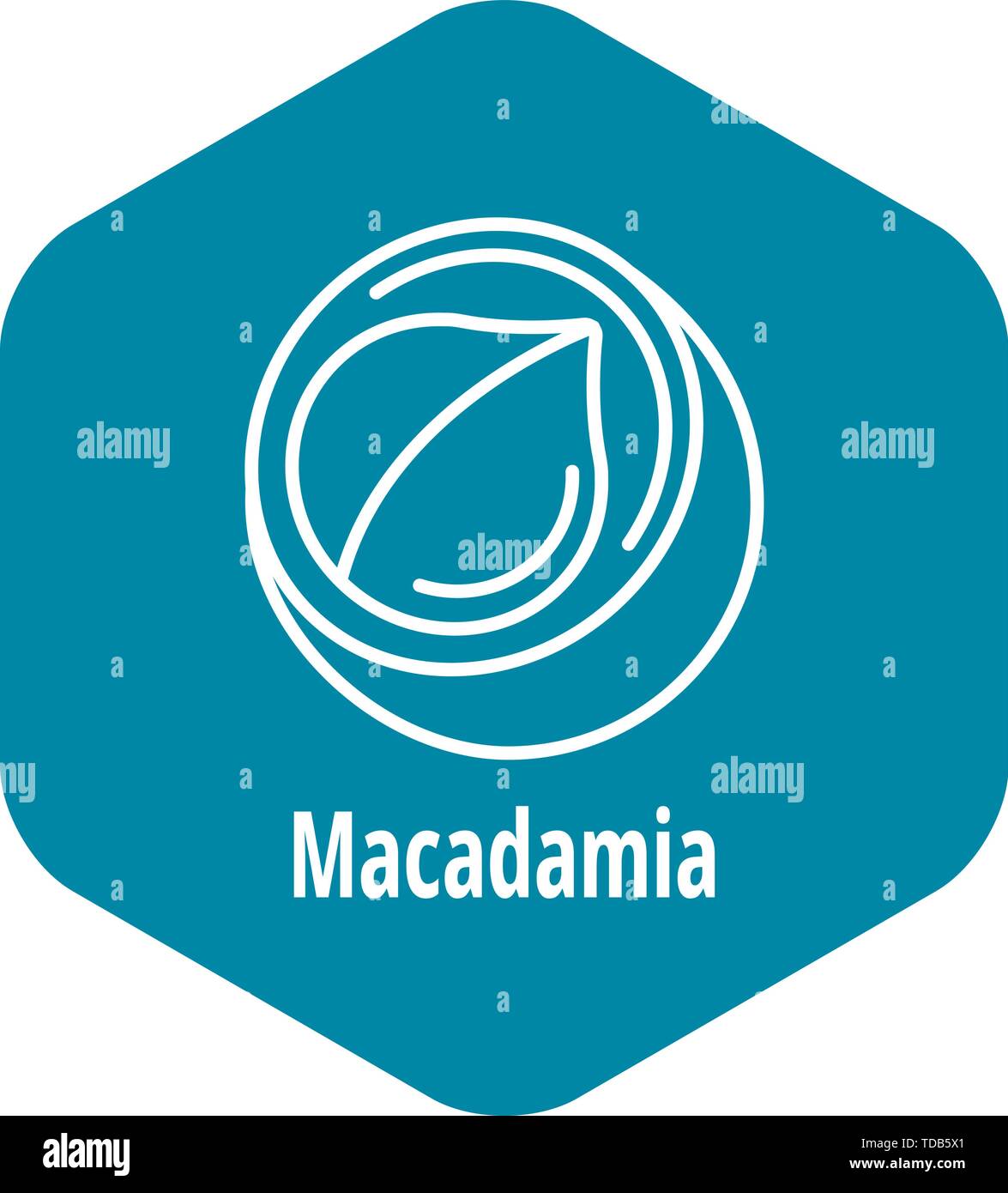 Macadamia icon, outline style Stock Vector Image & Art - Alamy