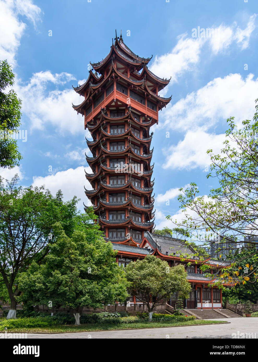 Chengdu Tazishan Park Scenery Stock Photo - Alamy