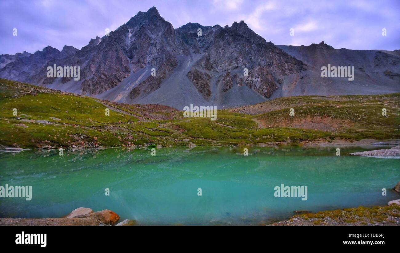 Landscape of the Karamay Stock Photo - Alamy