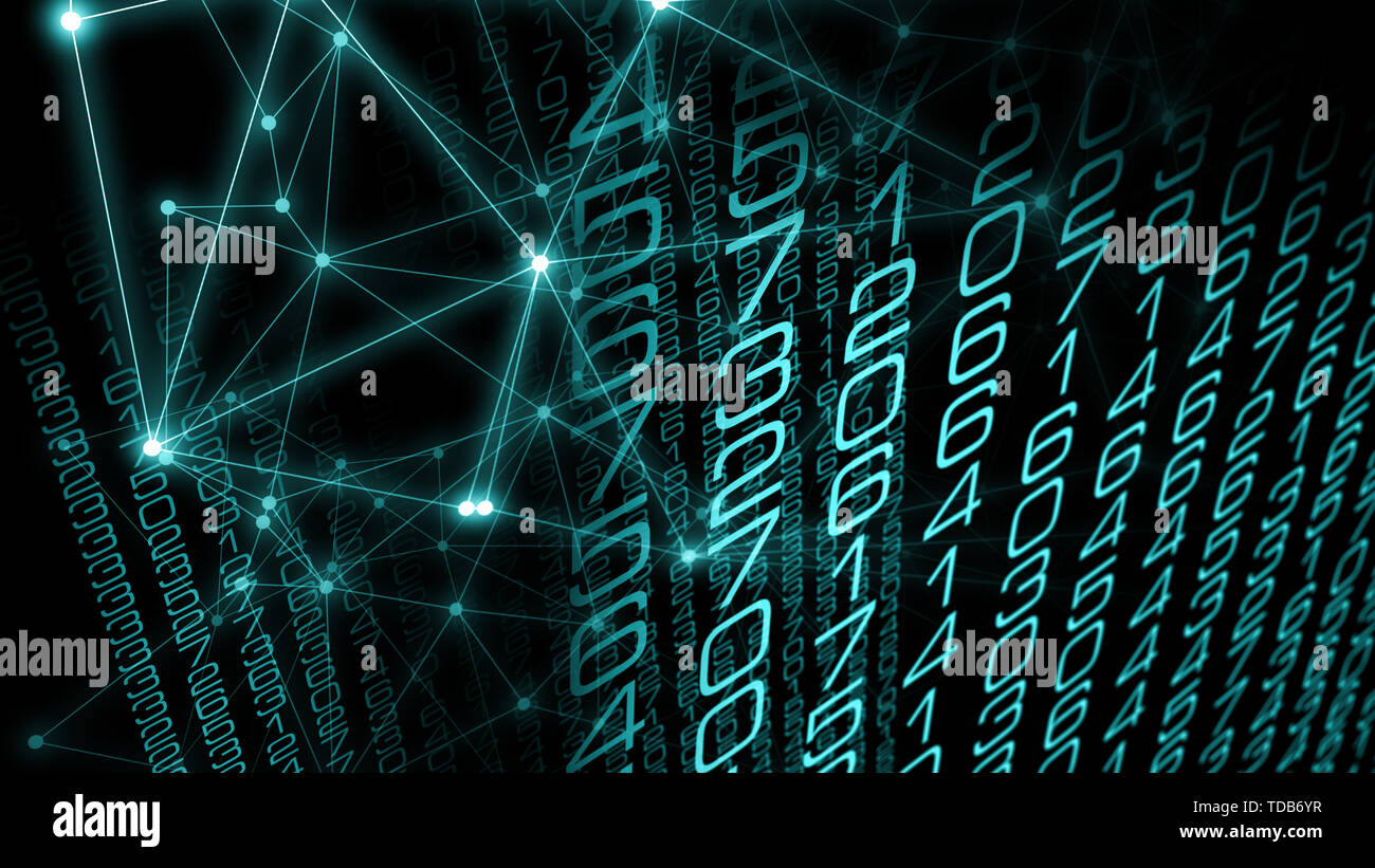 Cybersecurity illustration, cyber attack threat Stock Photo - Alamy