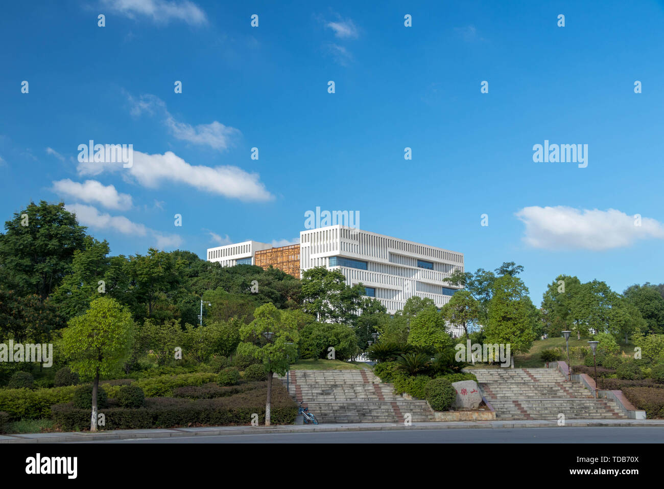 Library of Wuhan University of Technology Stock Photo - Alamy