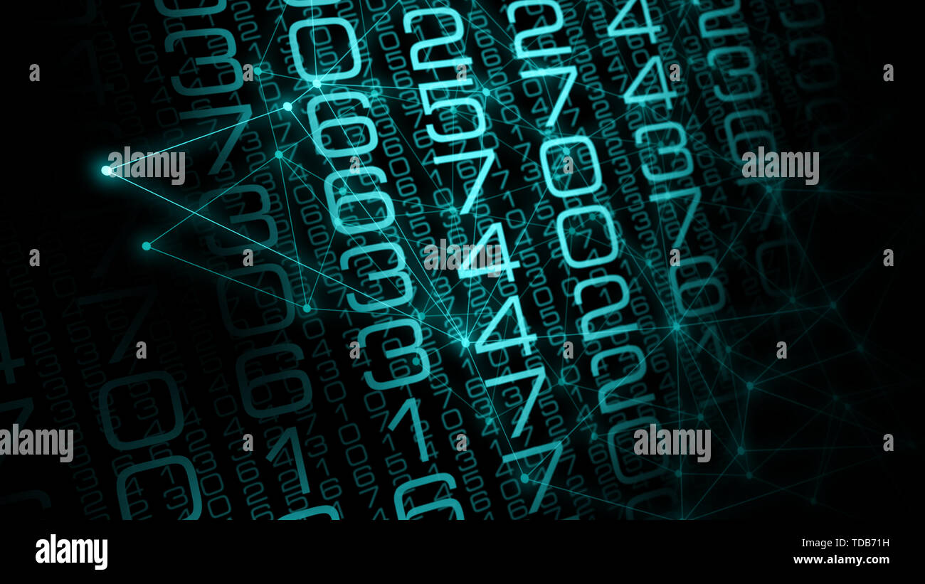 Neural network security abstract, cloud computing Stock Photo - Alamy
