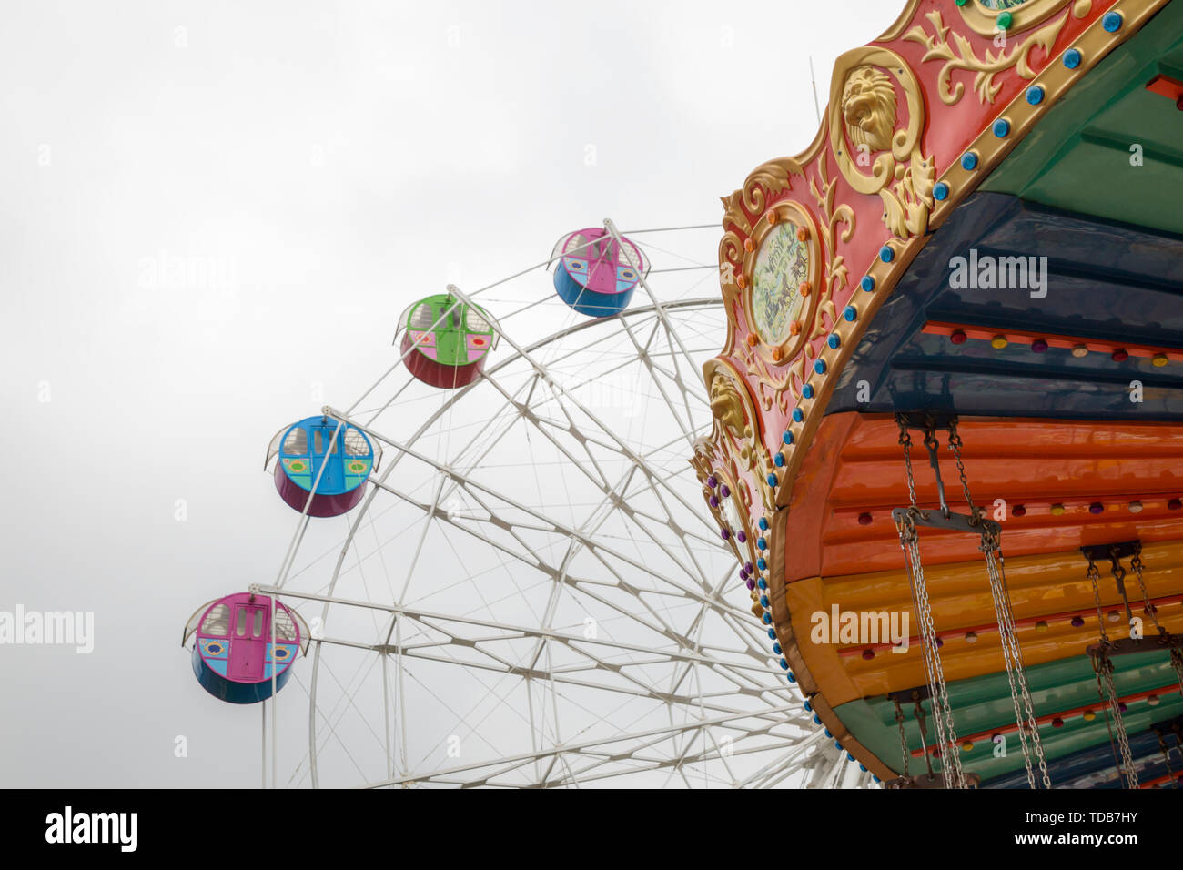 Close up ferris wheel hi-res stock photography and images - Alamy
