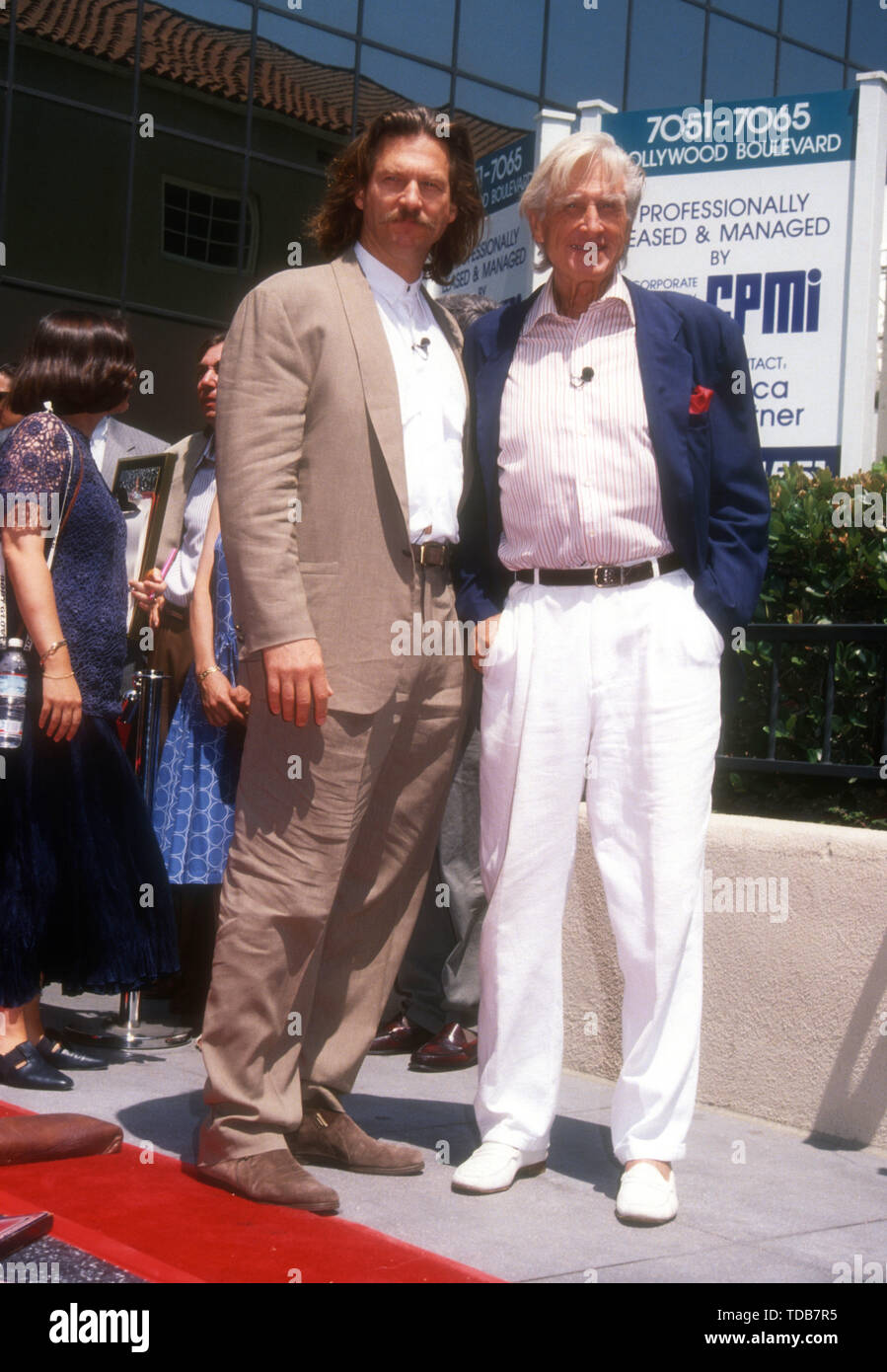 Jeff bridges family los angeles hi-res stock photography and images - Alamy