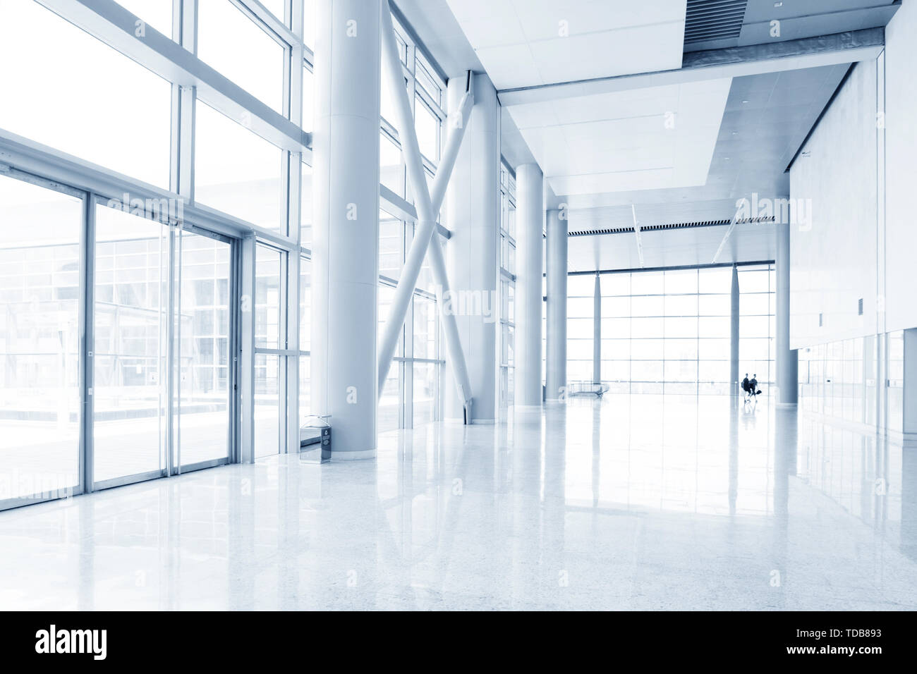 modern office building hall interior of urban city Stock Photo - Alamy