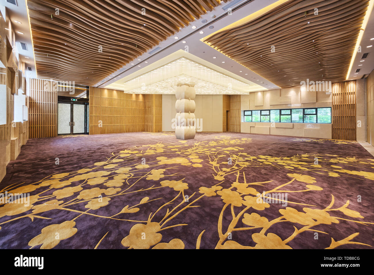 China decorated living room interior of Dragon Hotel Stock Photo - Alamy