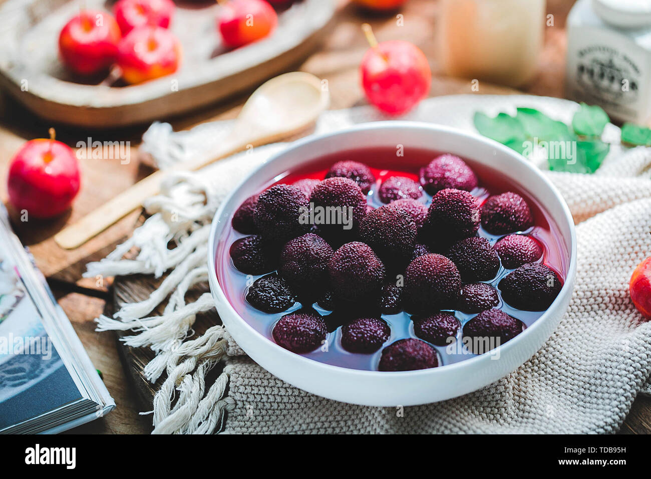Bayberry berries hi-res stock photography and images - Alamy