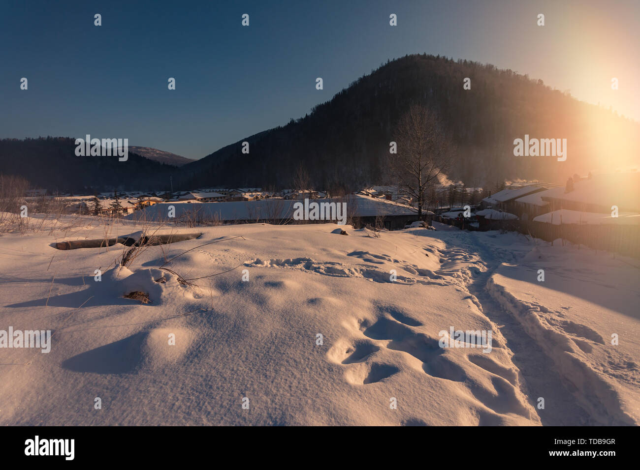 Chinese snow country hi-res stock photography and images - Alamy