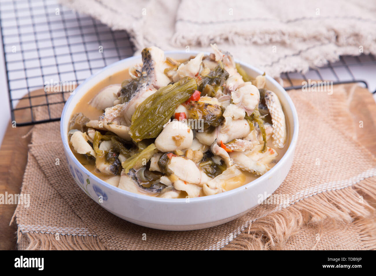 pickled cabbage fish Stock Photo - Alamy