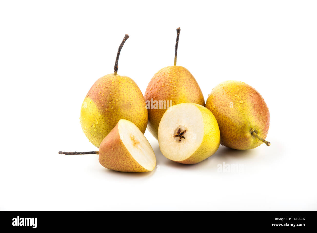 Early crisp pear Stock Photo - Alamy
