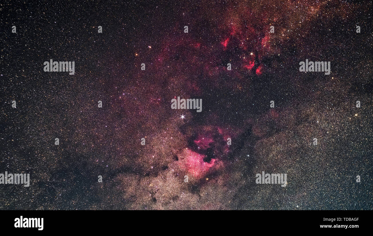 North American Nebula Wide Deep Space Stock Photo - Alamy