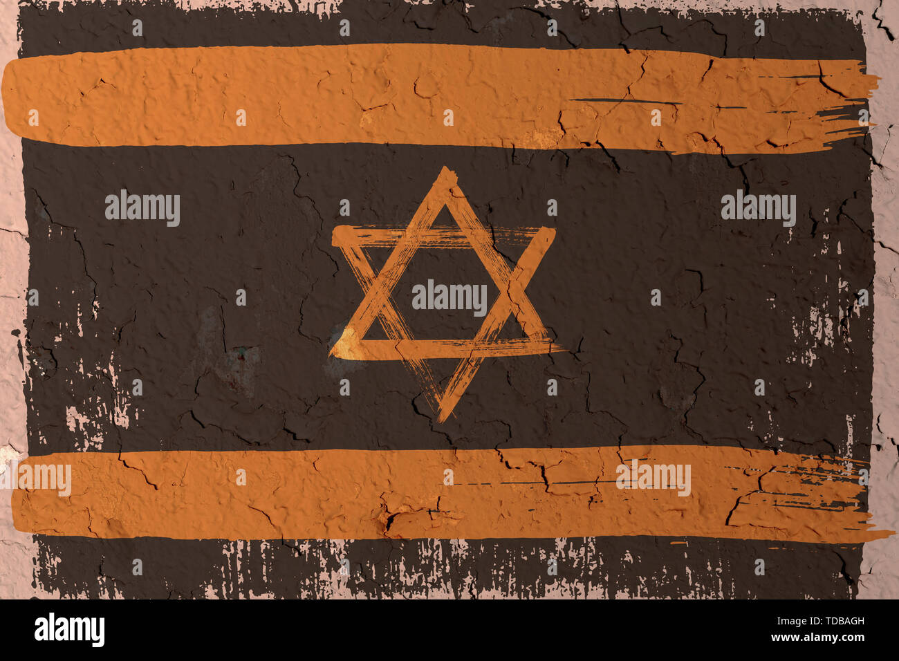 background from old Israeli flag in grunge style Stock Photo - Alamy