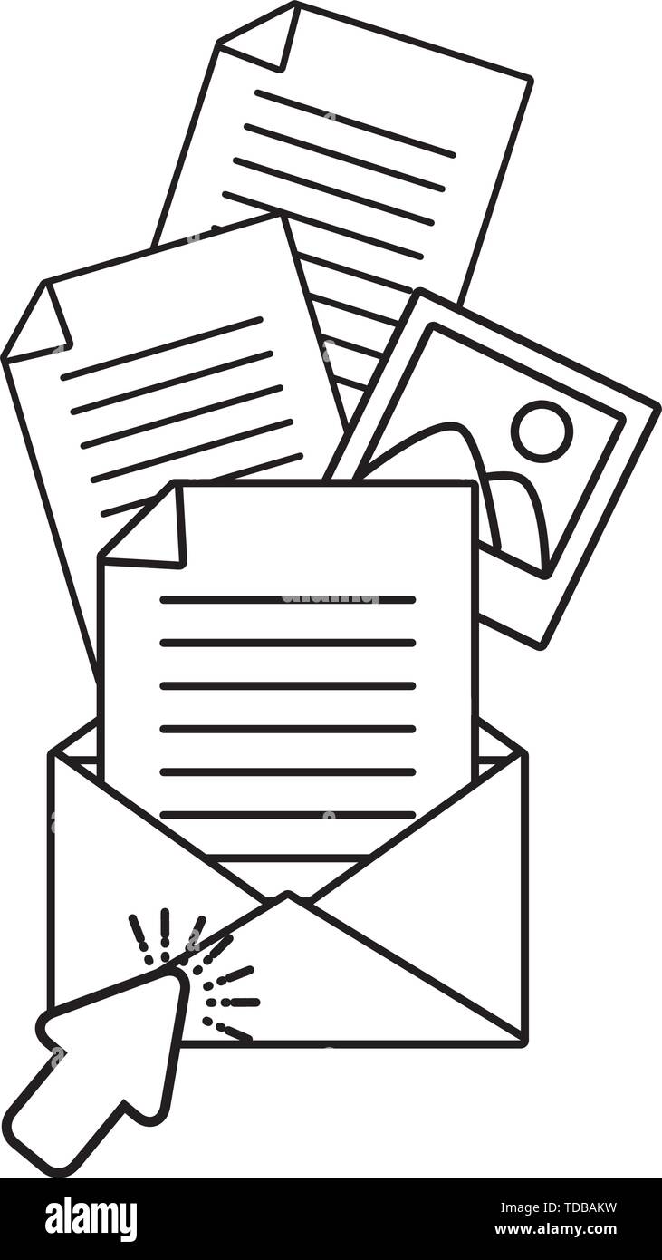 Email marketing stamp Stock Vector Images - Alamy