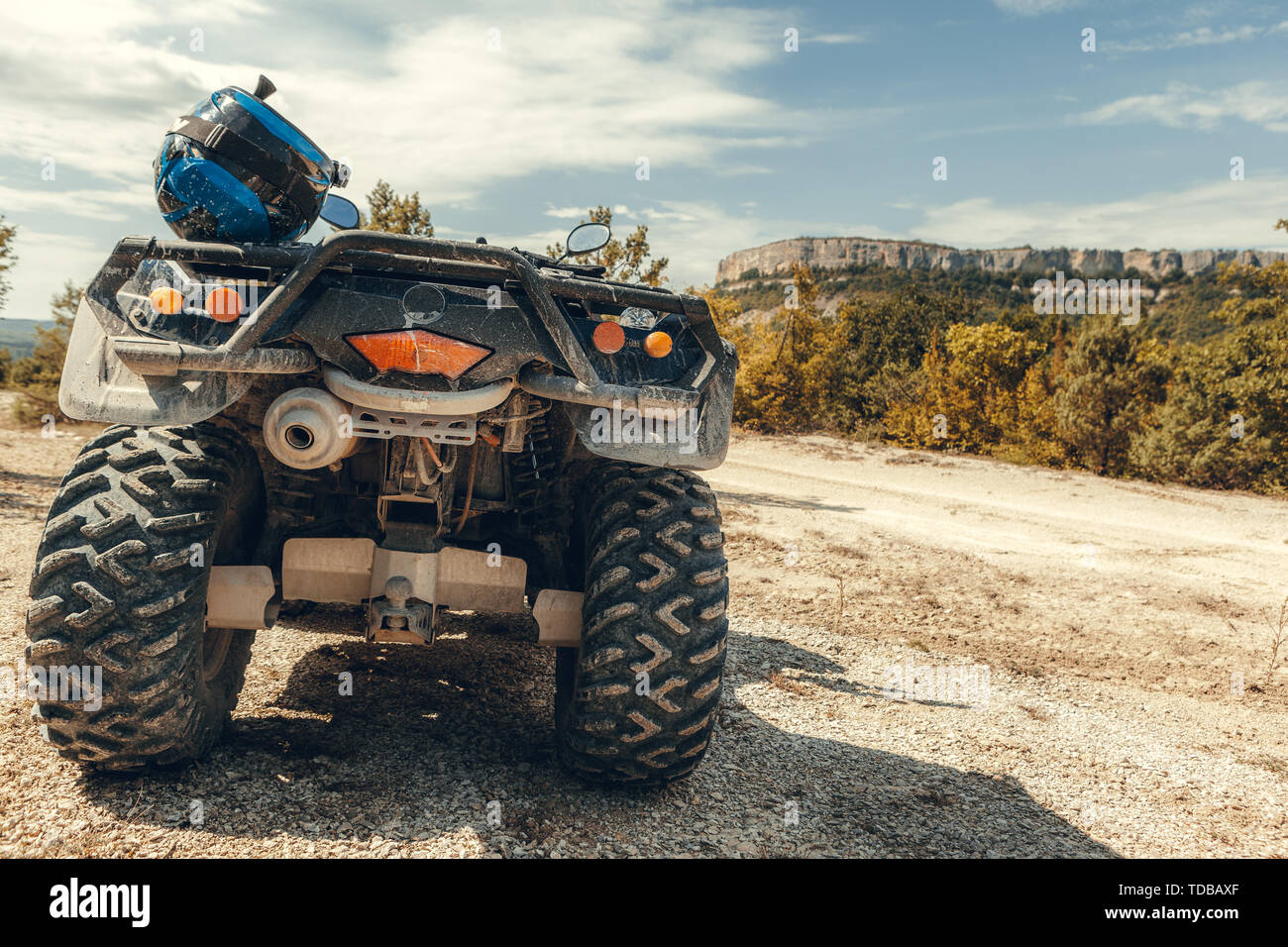 Quad biking close up hi-res stock photography and images - Alamy