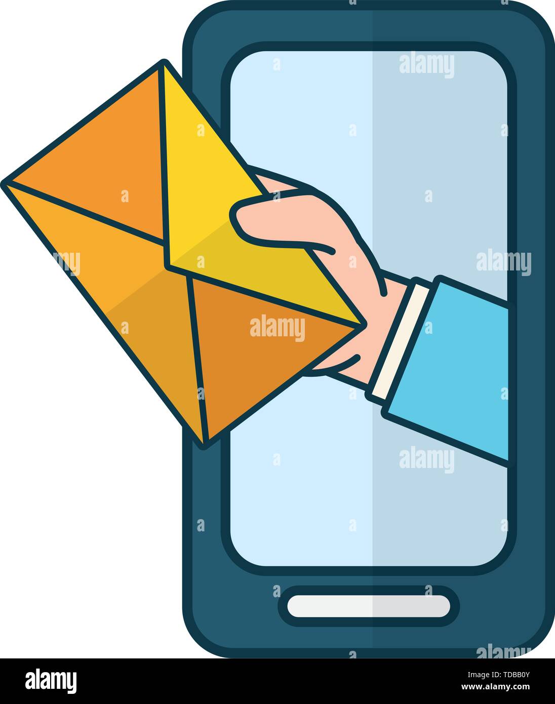 send email related Stock Vector Image & Art - Alamy
